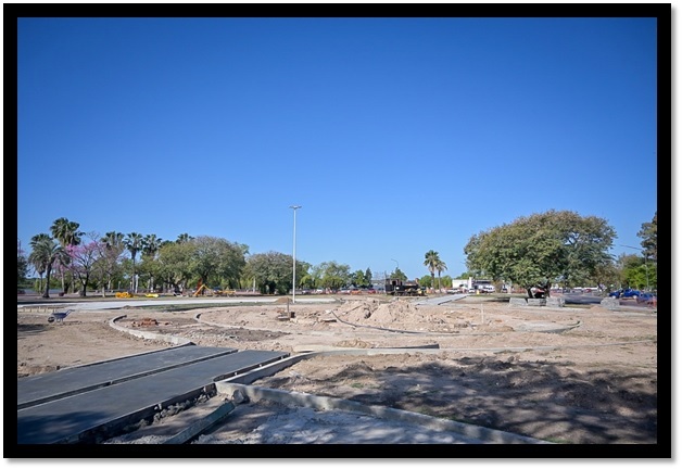 Para avanzar con la obra de la plaza Le Petit Pisant, habrá desvíos a ...